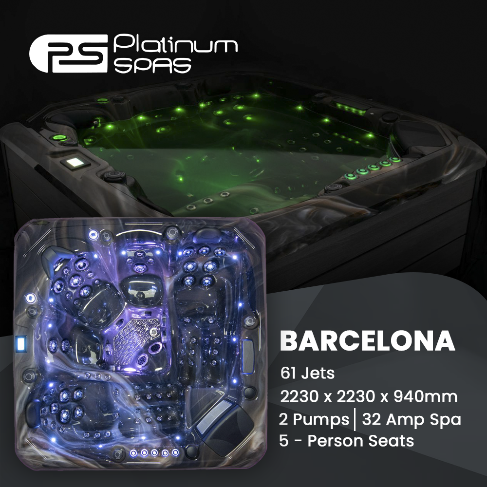 Barcelona | Hot Tubs Staffordshire | Platinum Spas